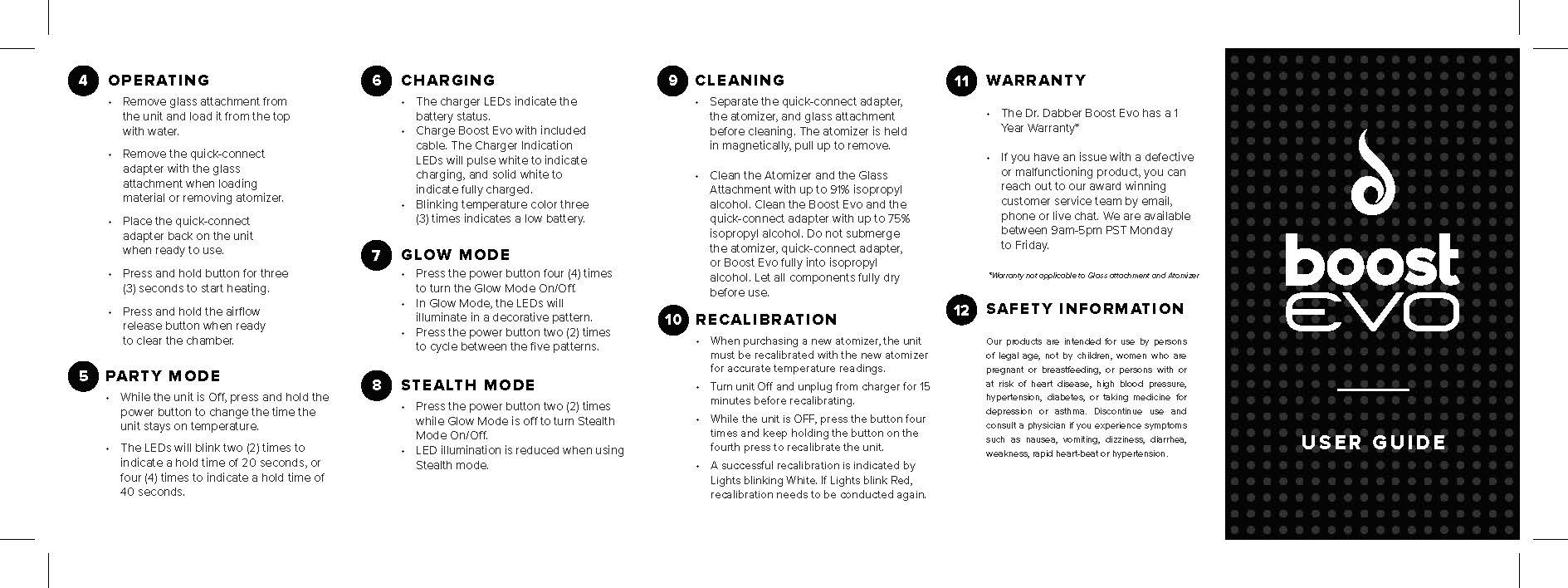 Boost Evo User Manual - Dr. Dabber Knowledge Base
