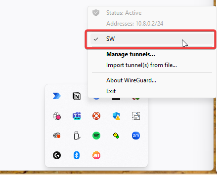 Enable or Disable Wireguard - Inspired Knowledge Base
