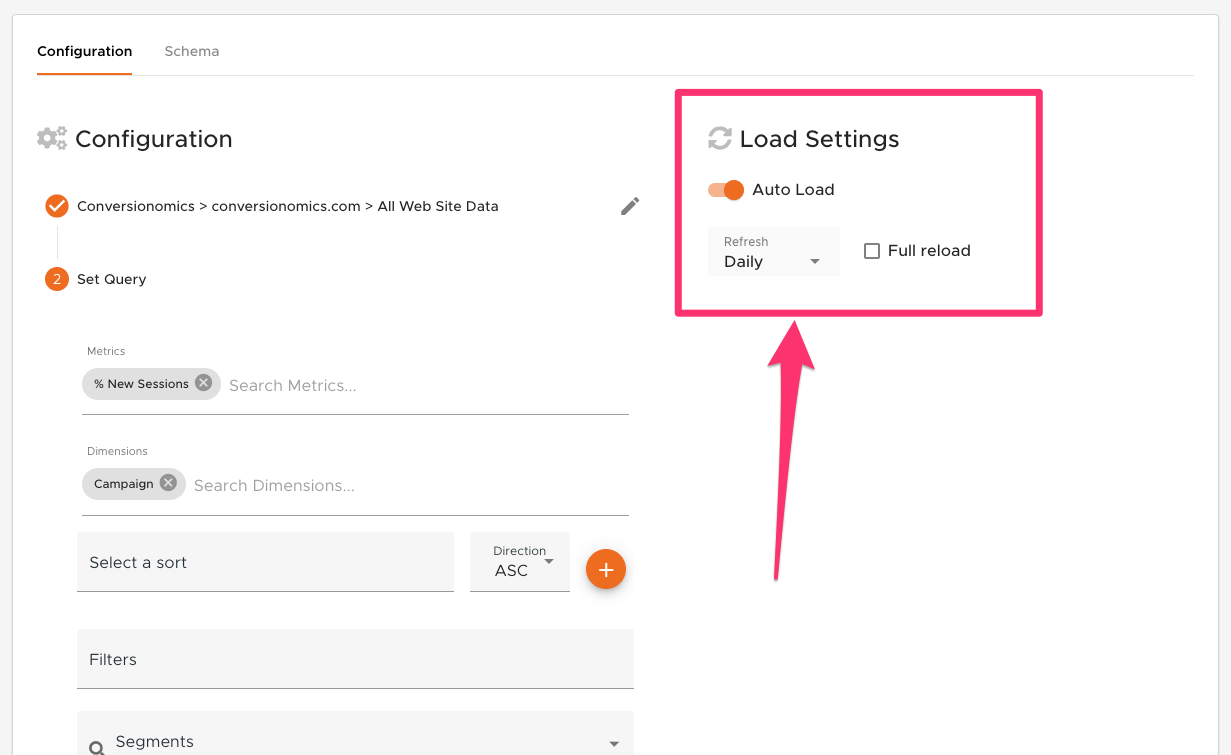 Creating a Google Analytics Source - Conversionomics Knowledge Base