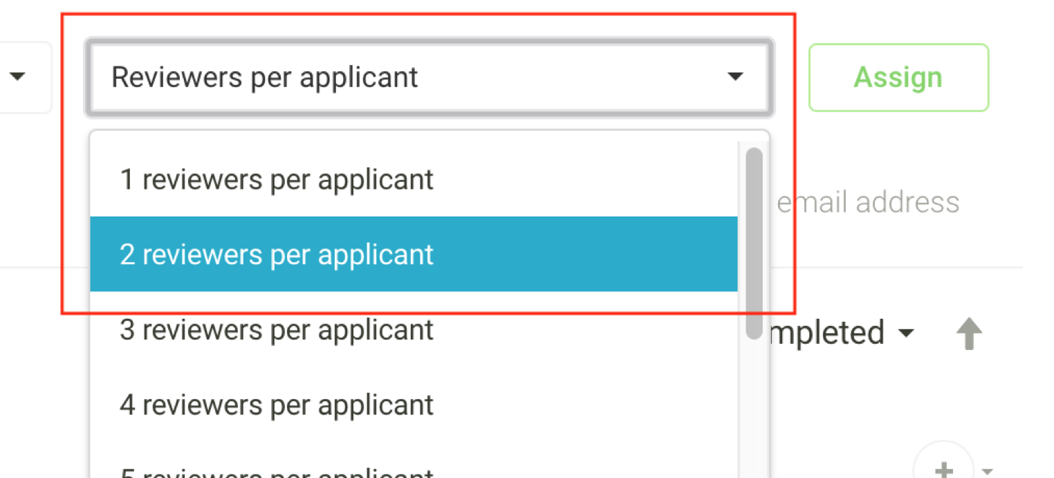 Assign Applicants to Reviewers - Client Resources Hub