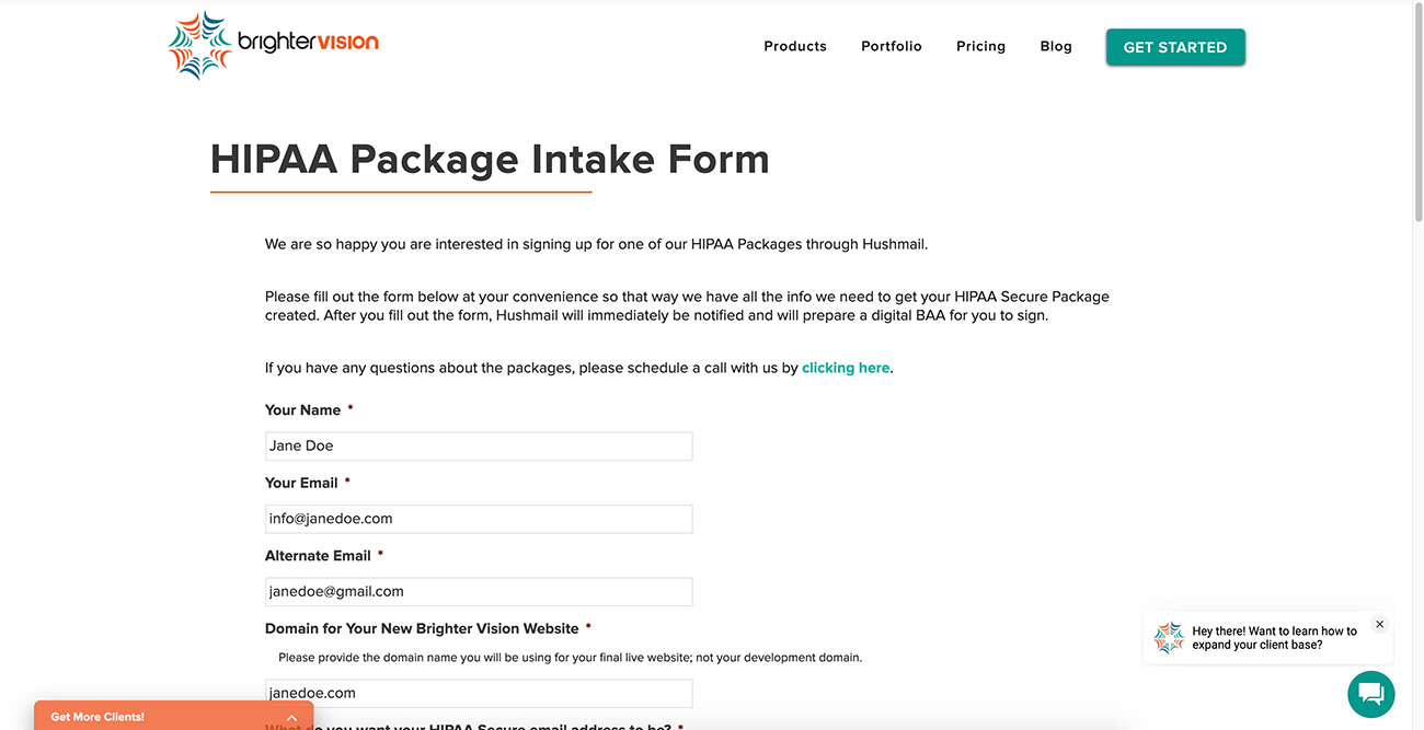 How do I get HIPAA Compliant emails? - Brighter Vision