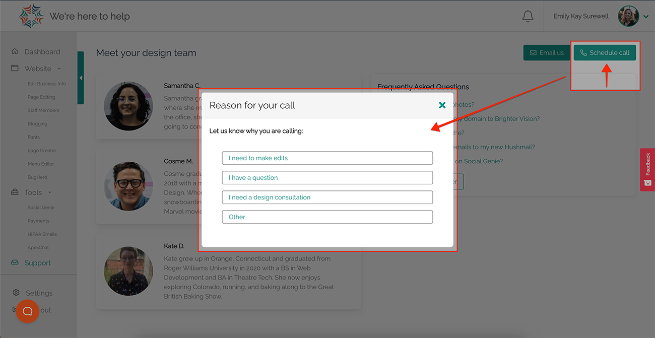 How do I schedule a Design Consultation with my Design Team? - Brighter ...