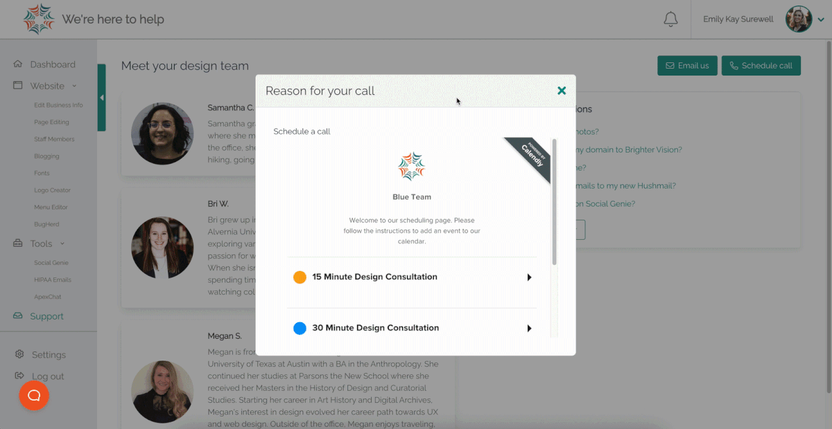 How do I schedule a Design Consultation with my Design Team? - Brighter ...