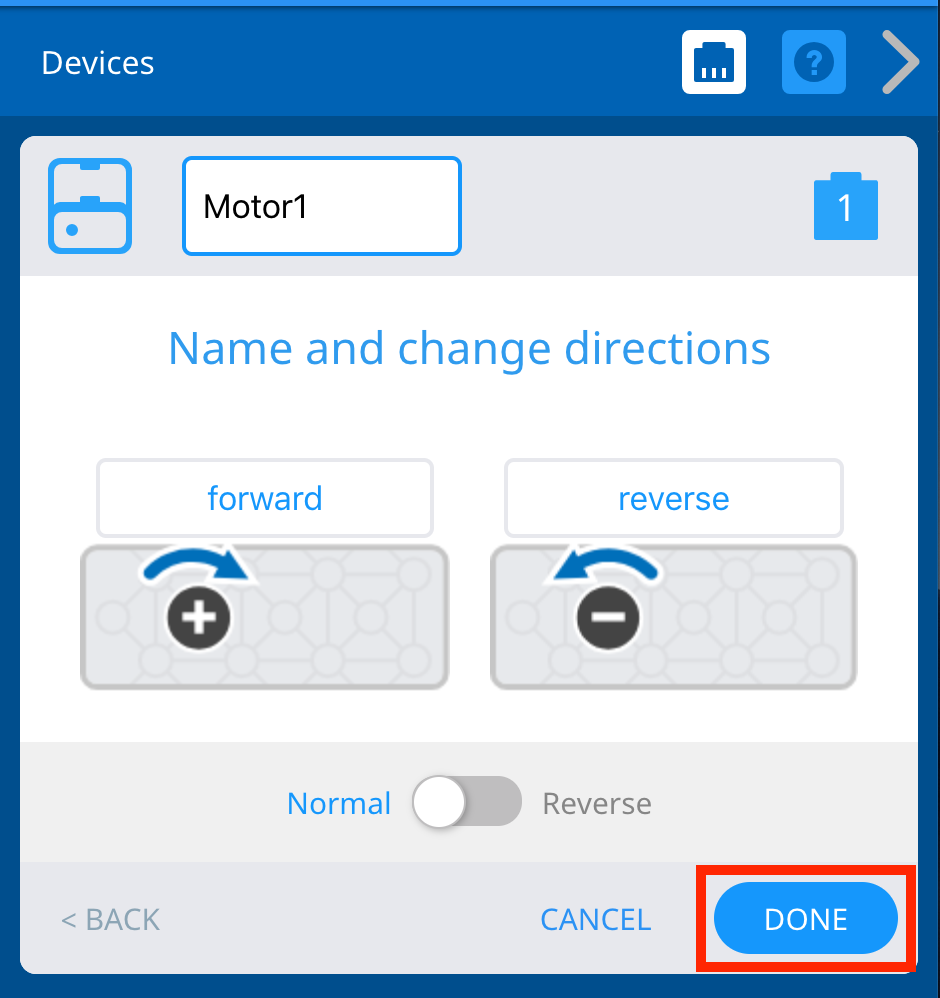How To Configure Vex Iq Smart Motors Vexcode Iq Blocks Vex Robotics Knowledge Base 3917