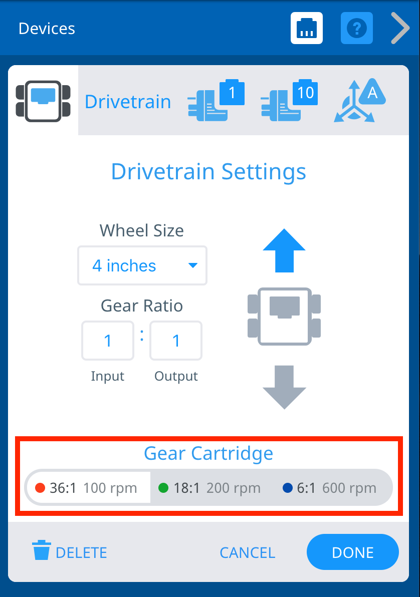 How to Configure a Drivetrain - VEXcode V5 Blocks - VEX Robotics Knowledge Base