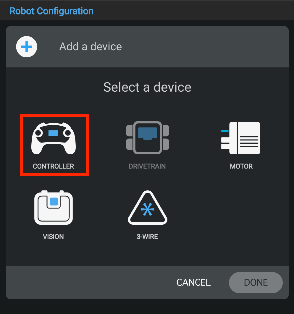 How To Configure A Vex V5 Controller Vexcode V5 Text Vex Robotics