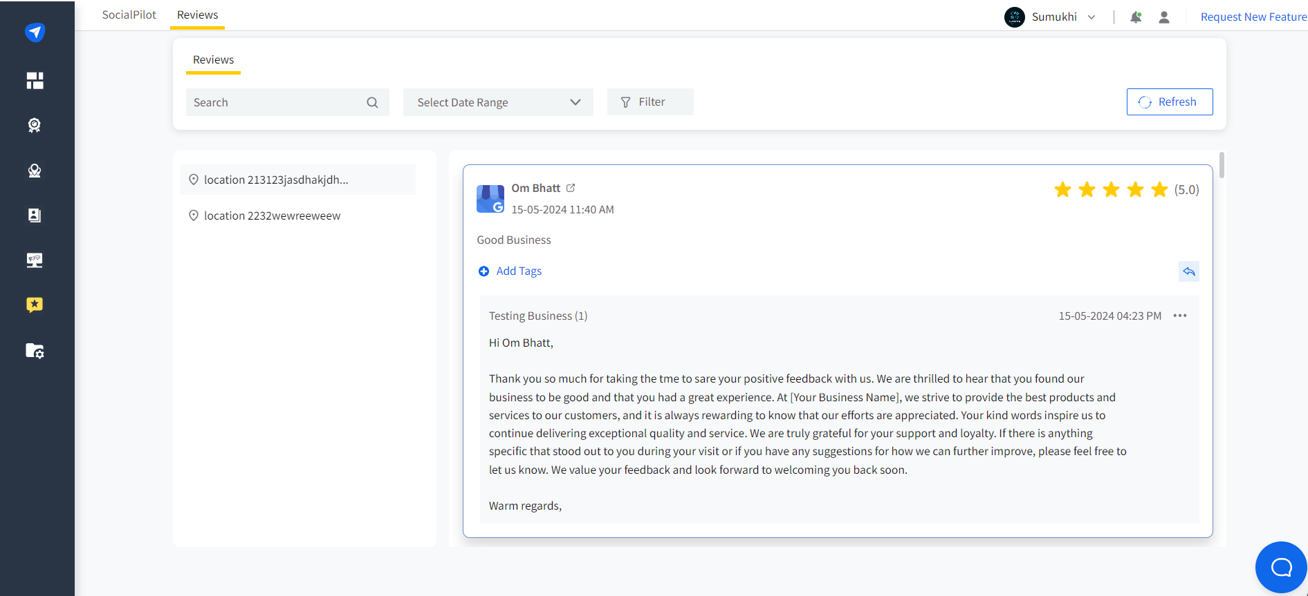 How Can I Manage All the Reviews and Feedback? - SocialPilot Help