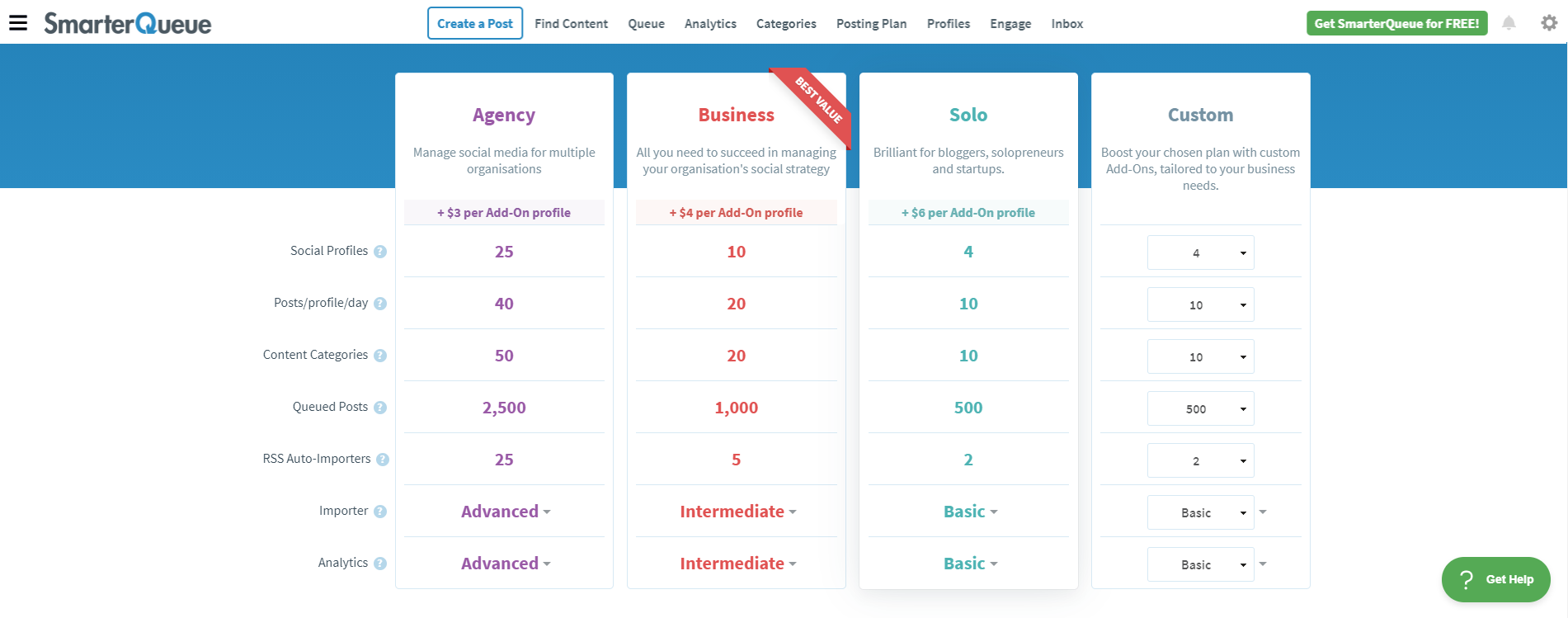 📹 How Can I Customise My SmarterQueue Subscription And Add An Add On? - SmarterQueue Help Center