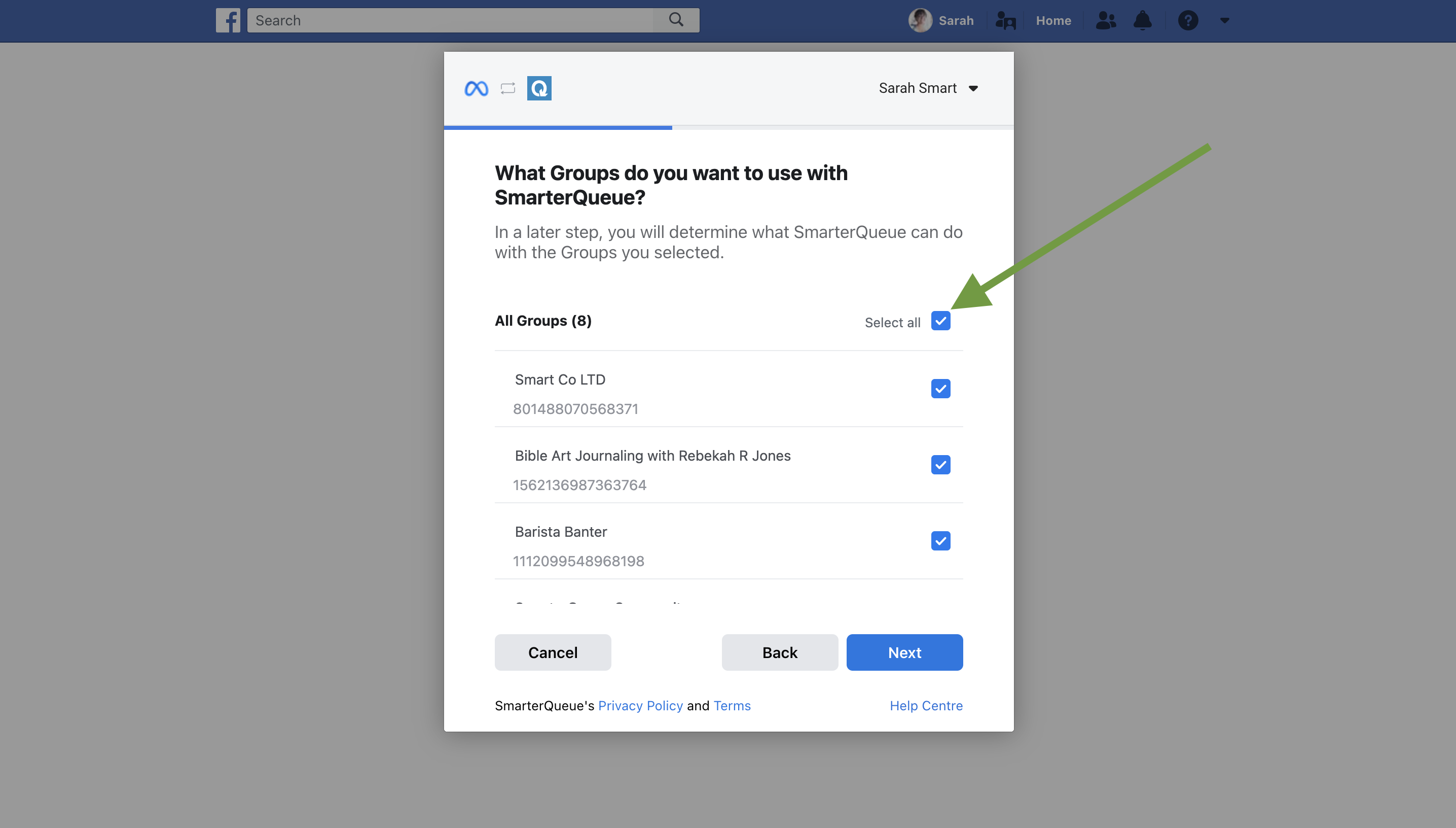 📹 How To Re-Authorize Your Facebook Permissions - SmarterQueue Help Center