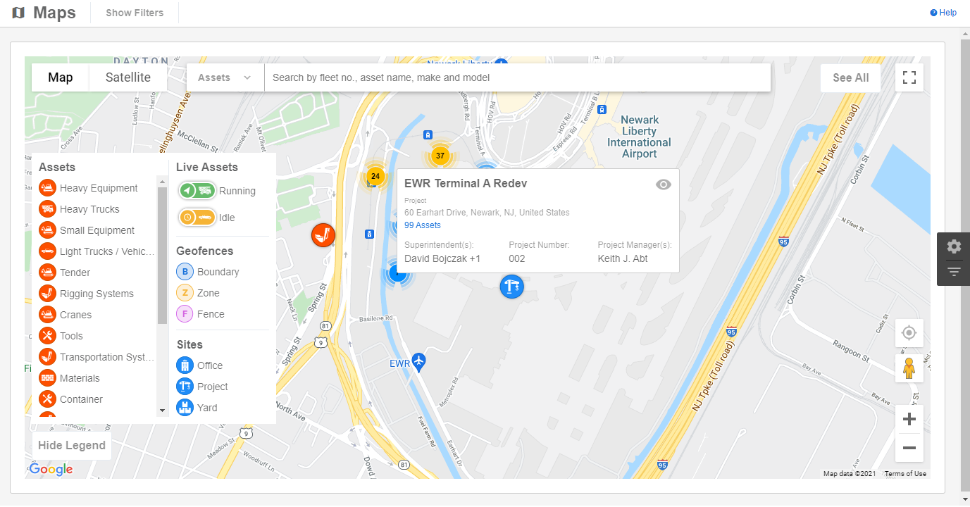 Master Map Overview - Tenna Knowledge Base