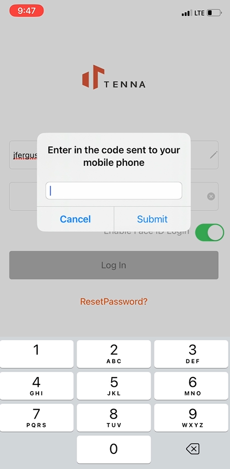How to Login to Tenna (App) - Tenna Knowledge Base