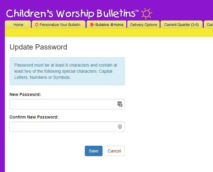 How to Log In to Children's Worship Bulletins - Children's Worship ...