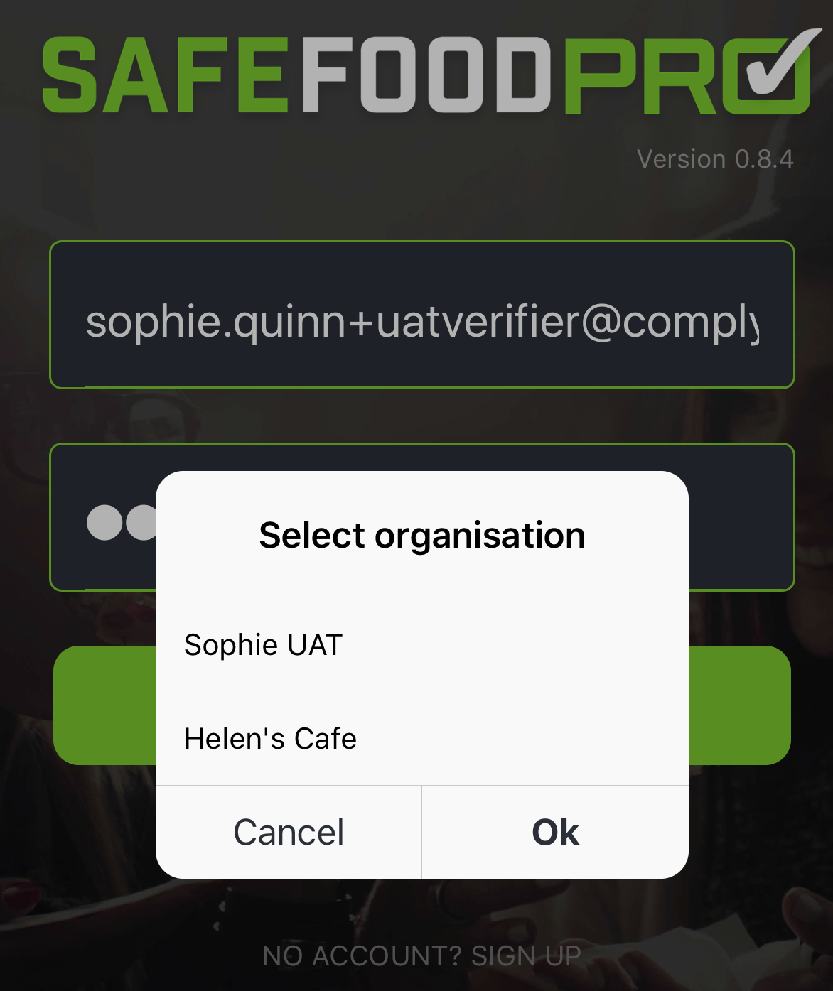 User Roles - Safe Food Pro Knowledge Base