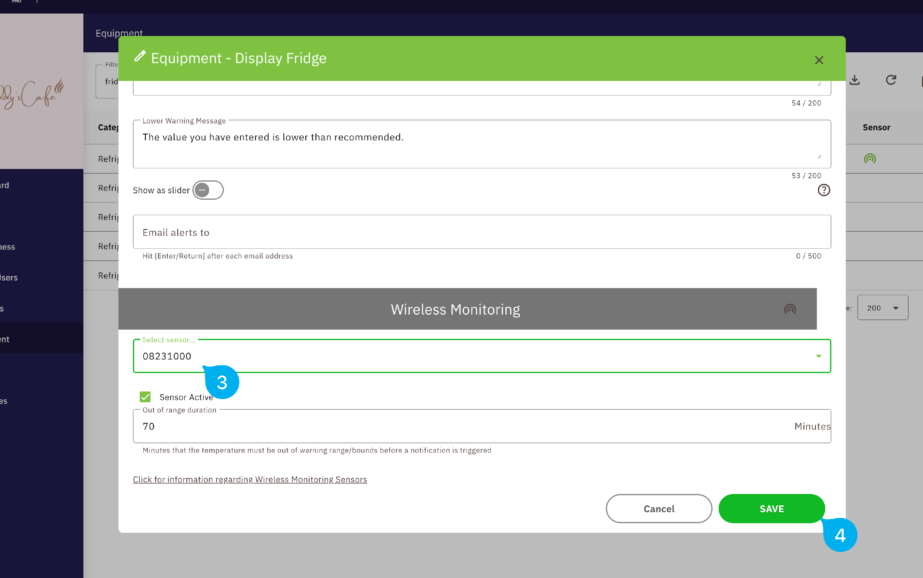 Monitor Pro Hardware Set Up - Safe Food Pro - Global Support Portal