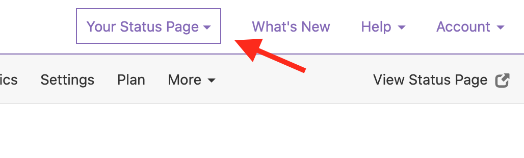 Multiple Status Pages in One Account - Statuspal