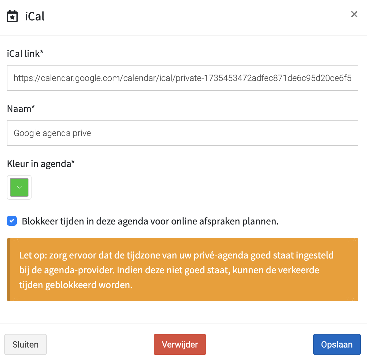 Online afspraken plannen instellen - MijnDiAd praktijksoftware kennisbank