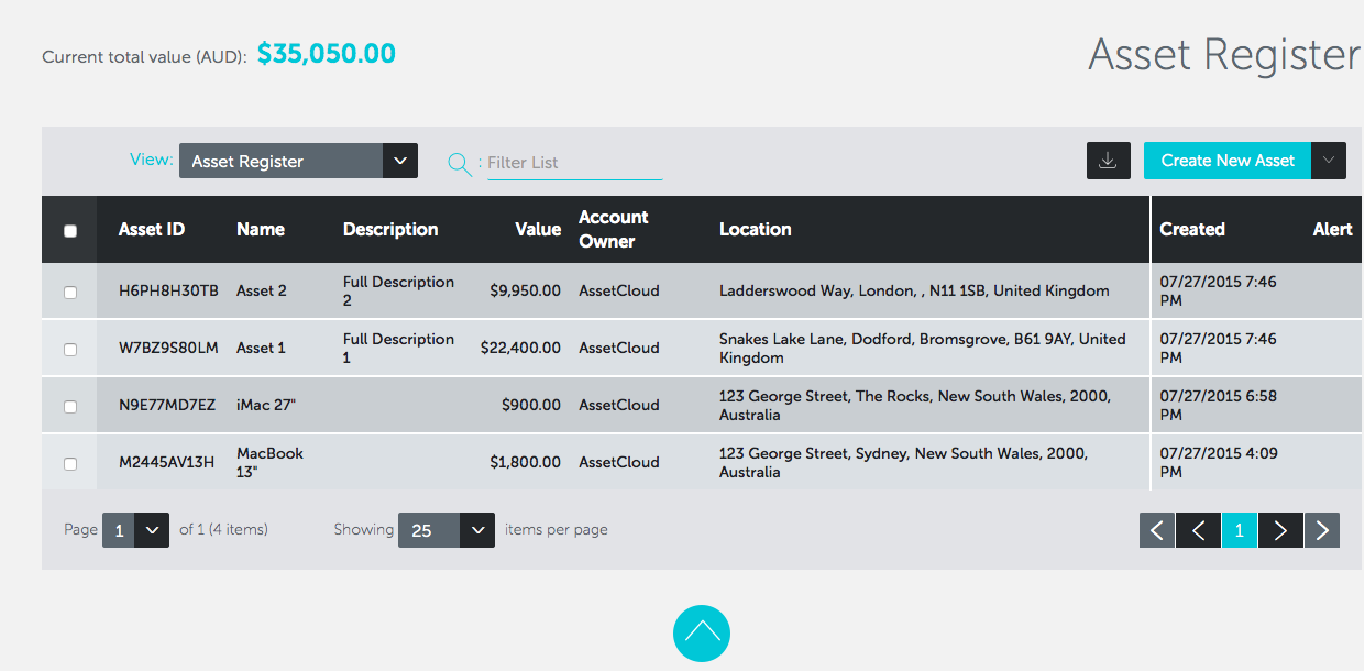How to view or edit assets in the register - Asset.Guru Support
