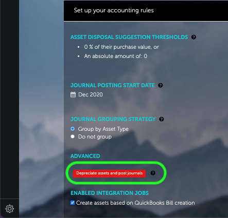 How to create a depreciation journals for new asset records - Asset ...