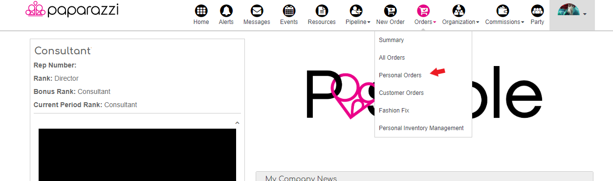 HOW TO EXPORT MY ORDER REPORT - Paparazzi Accessories Knowledge Base