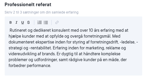 Hvordan opstiller jeg et CV? - CV.dk FAQ
