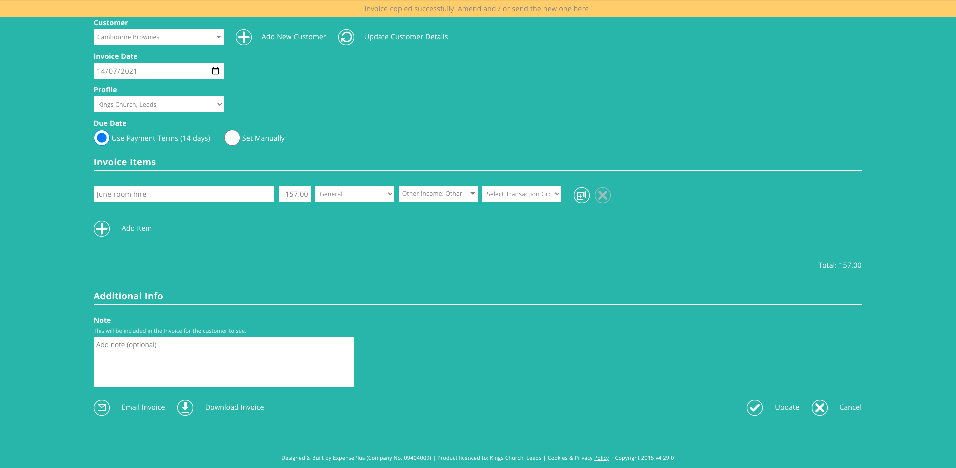 How do I manage recurring invoices? - ExpensePlus Help & FAQ