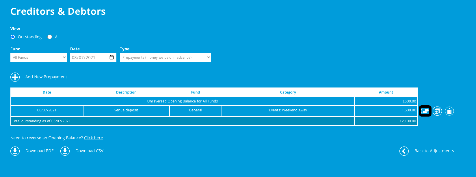 How do I account for a prepayment? - ExpensePlus Help & FAQ