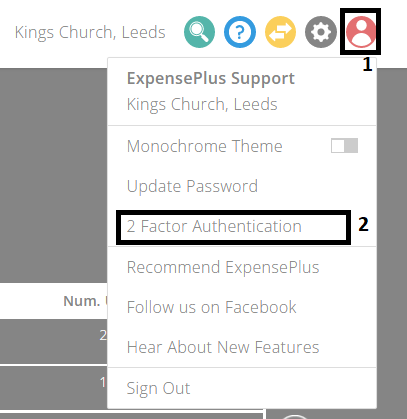 Two Factor Authentication - ExpensePlus Help & FAQ
