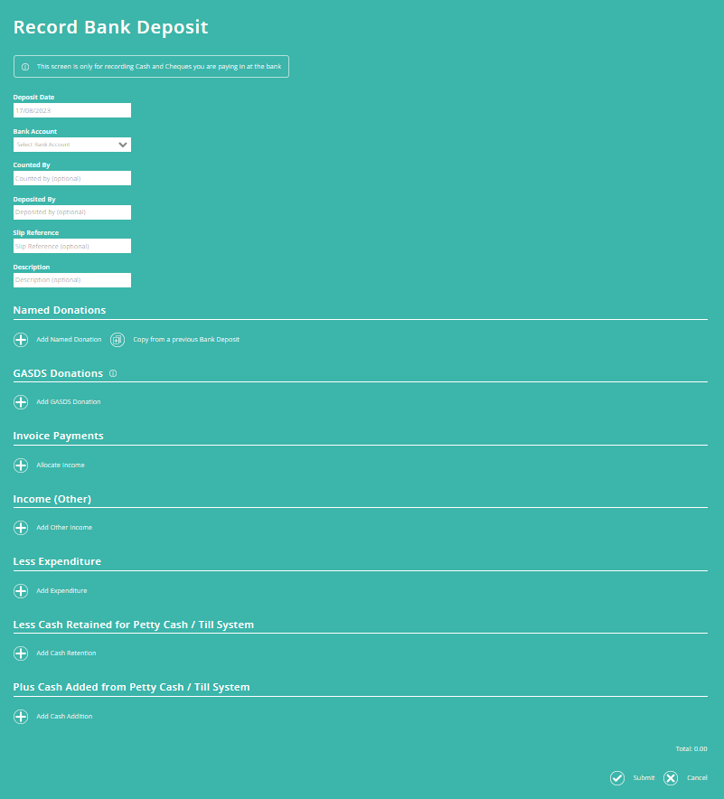 How do I record bank deposits? - ExpensePlus Help & FAQ