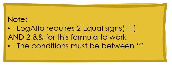 Formulas in forms - LogAlto Knowledge Base