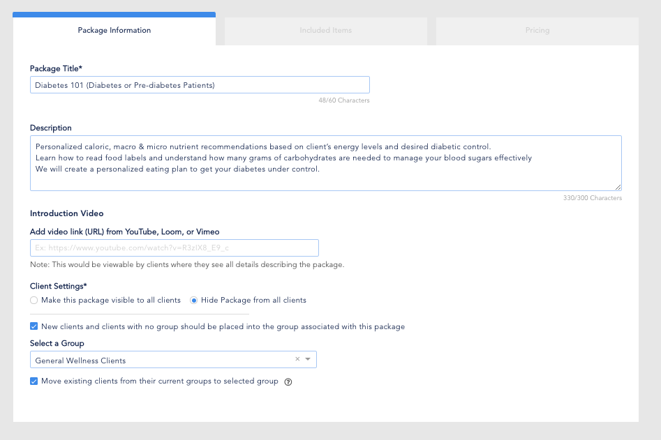 Getting Started: Client Packages - Healthie Software Support - Healthie ...