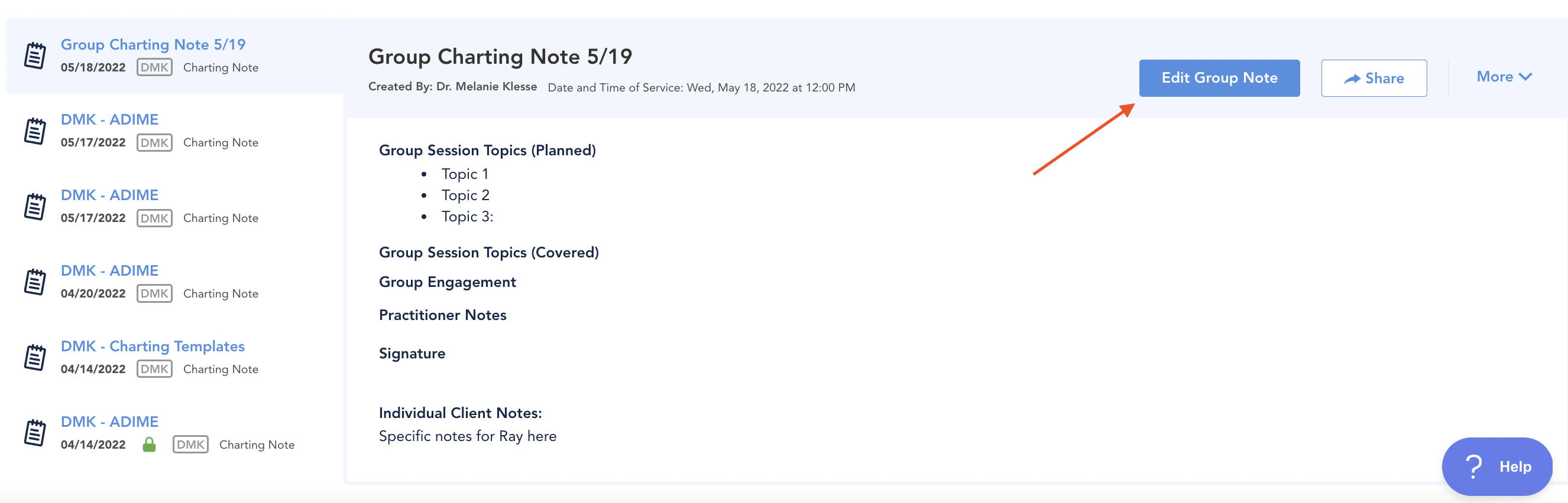 Group Charting Notes - Healthie Software Support - Healthie Platform ...