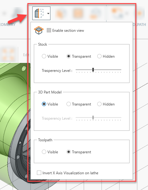 Customize visibility - eCam Documentation site
