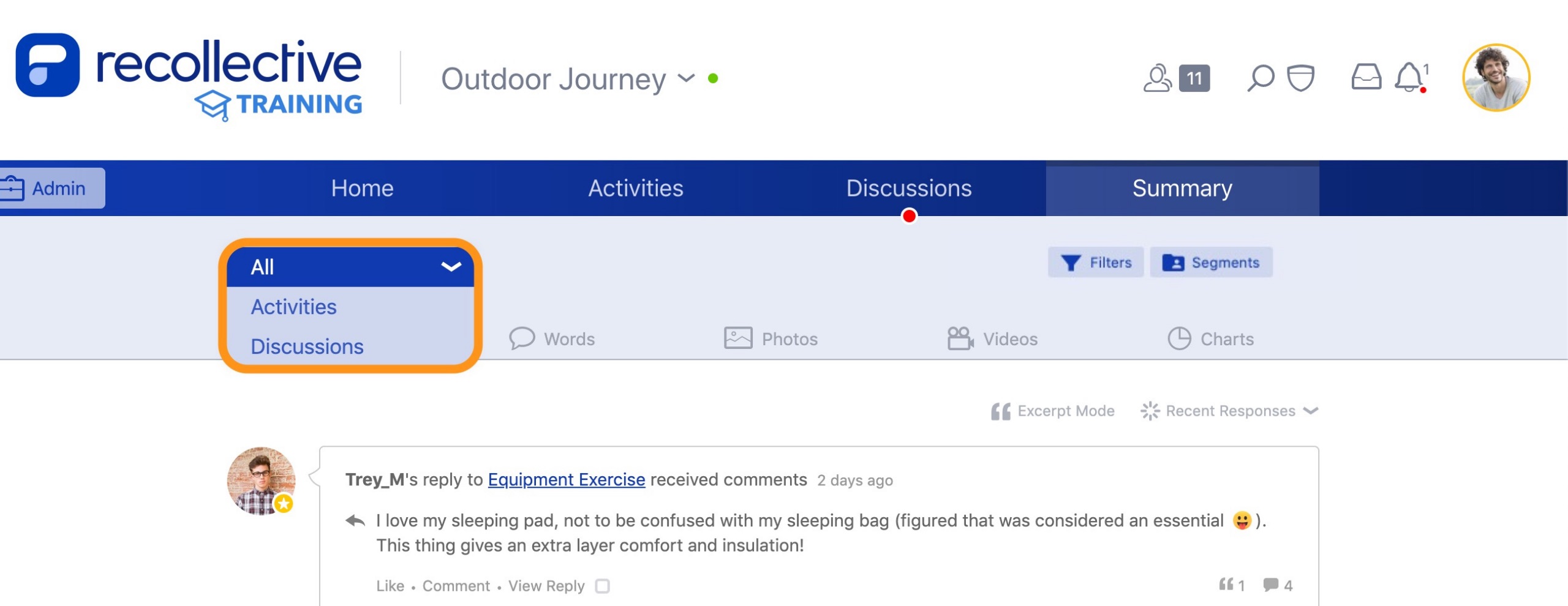 Summaries and Overviews - Recollective Knowledge Base