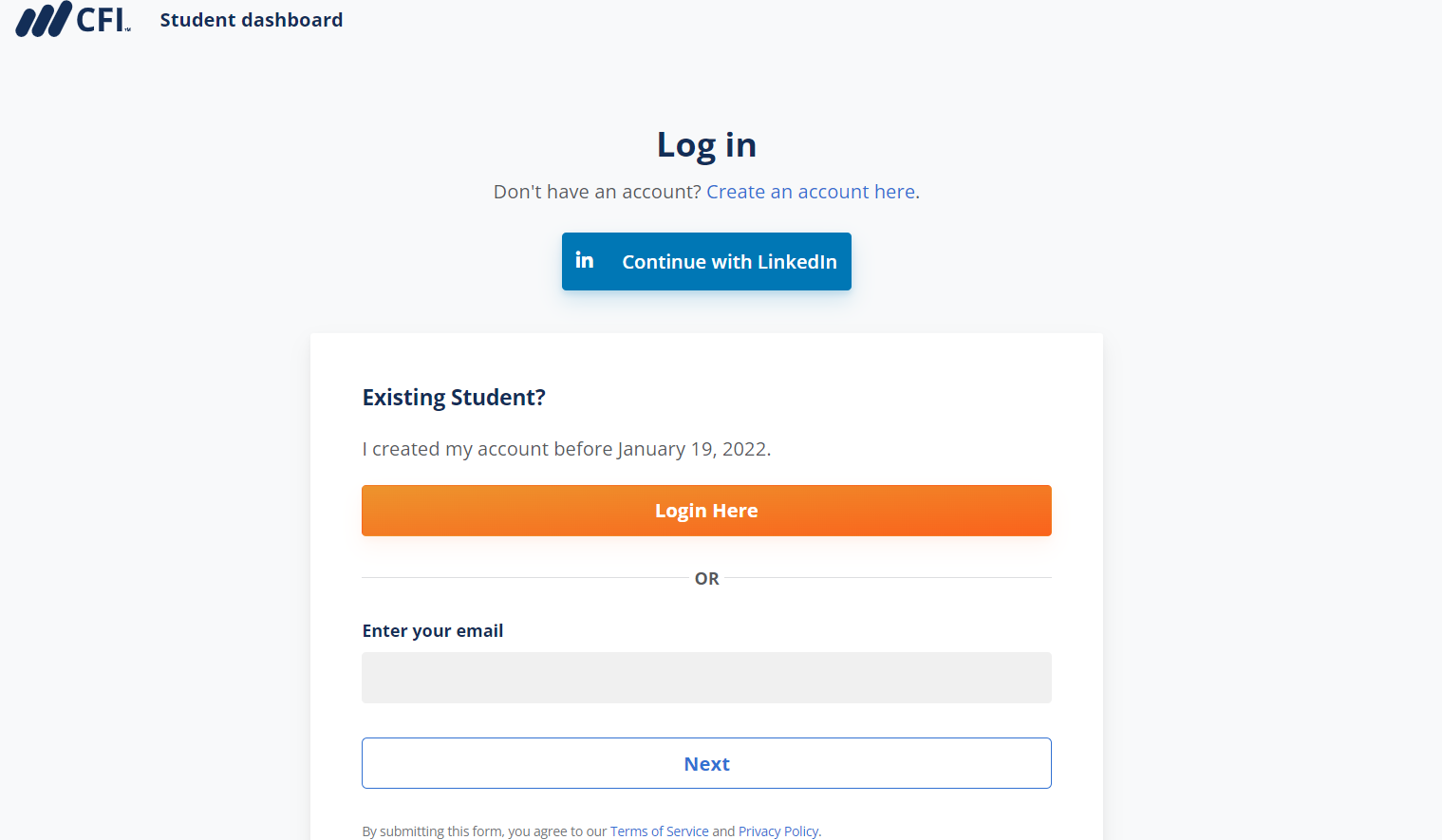 Signing In - Corporate Finance Institute Help Center