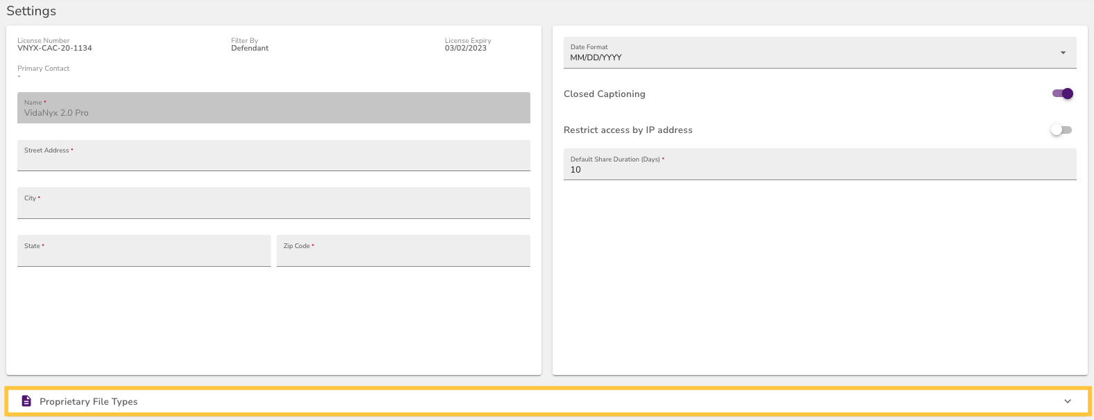 Pro: Proprietary video files - Guardify