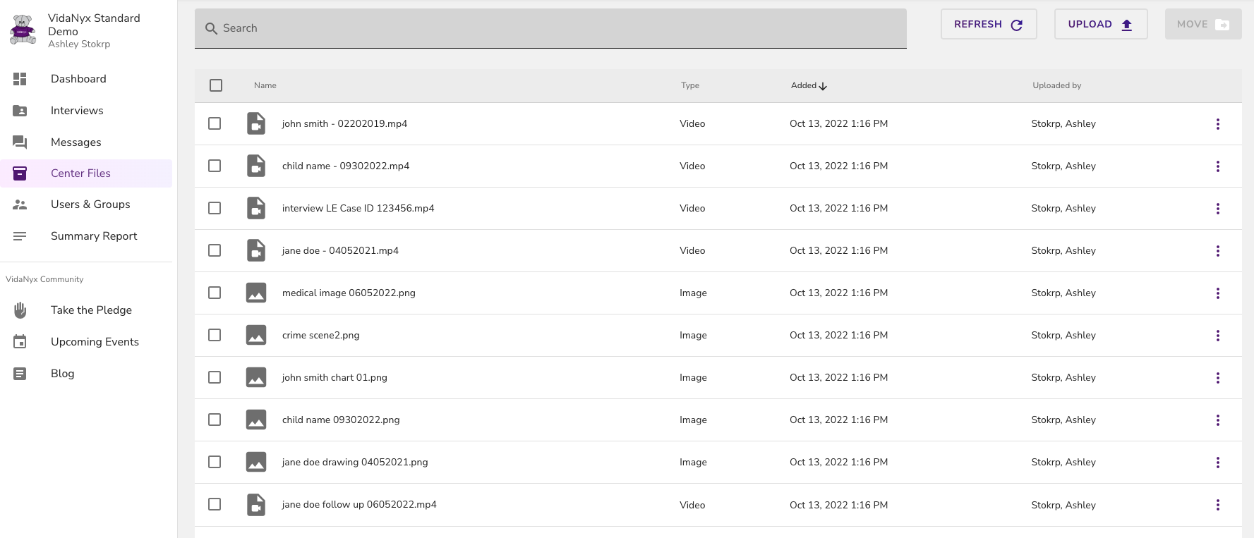 Center file storage - Guardify