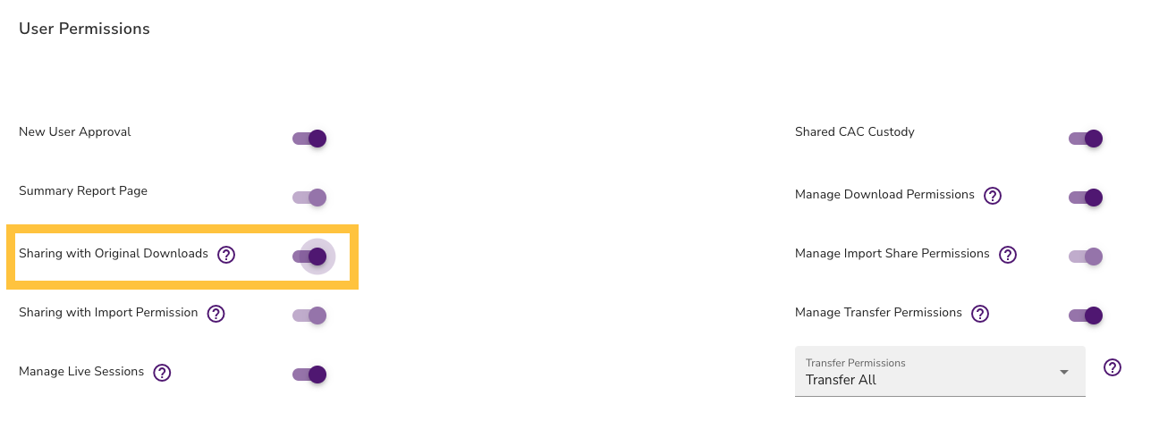 Enable Sharing With Original Downloads - Guardify