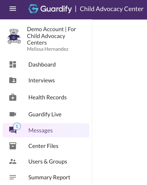 Messages Overview - Guardify