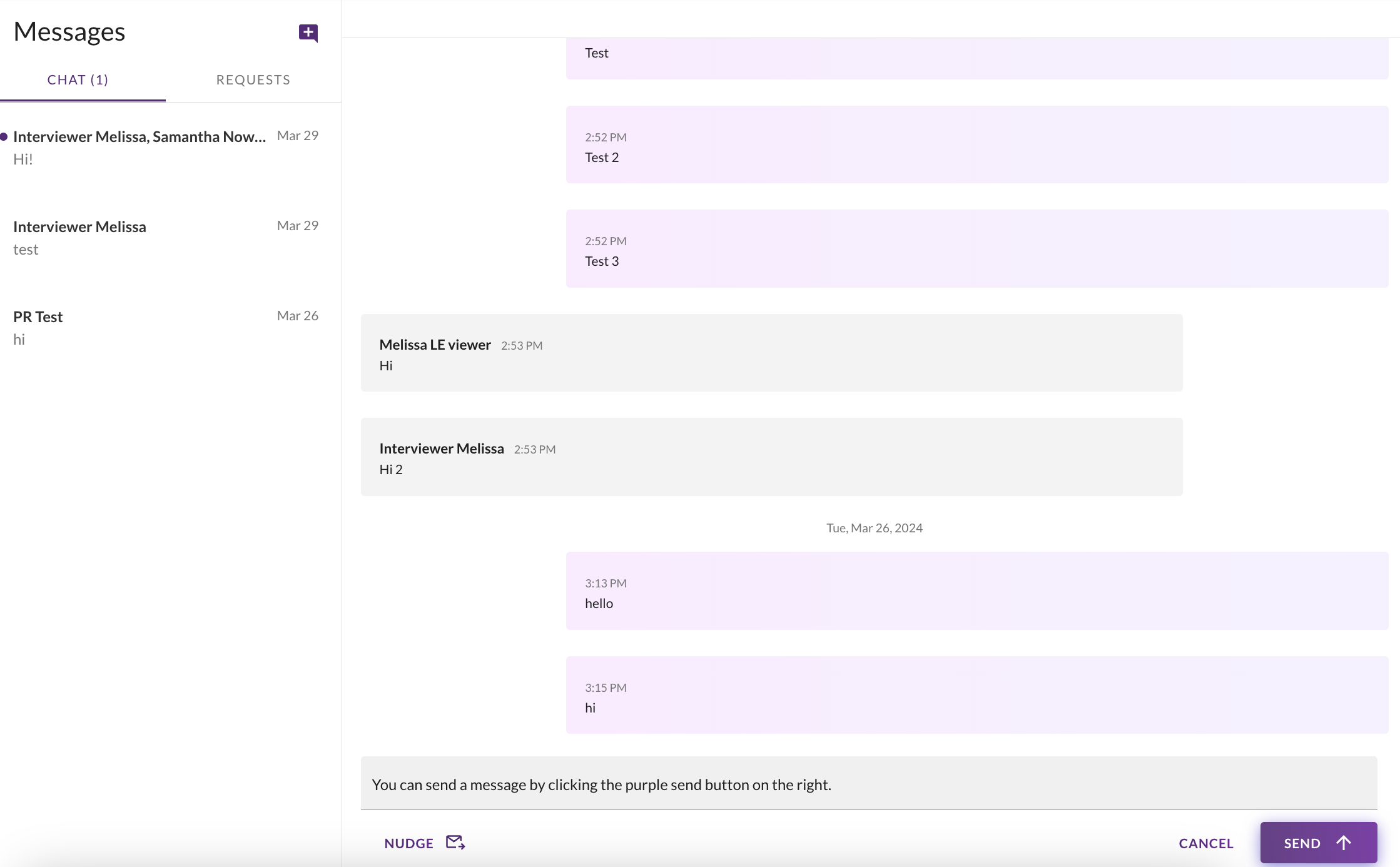 Messages Overview - Guardify