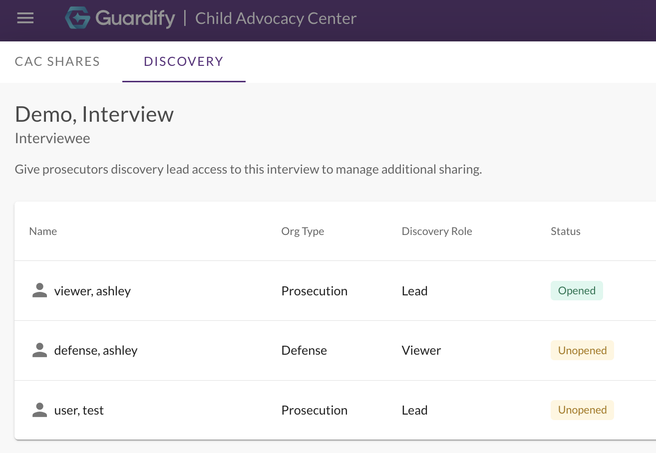 Sharing with Prosecution for Discovery - Guardify