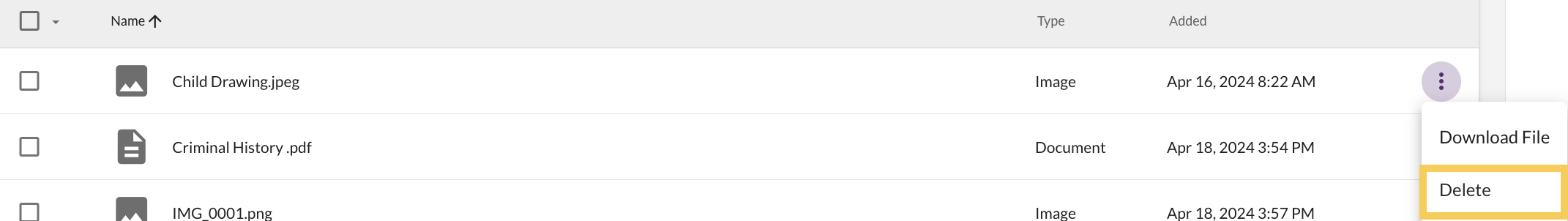 How to Delete Files From an Interview - Guardify