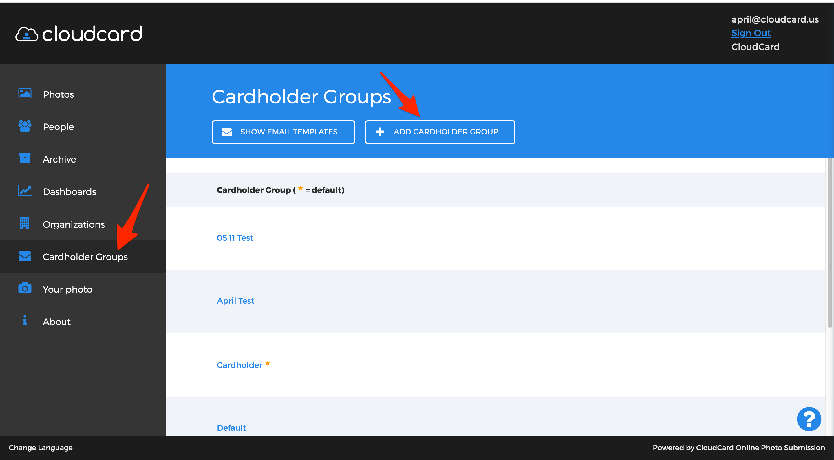 Group Manager Role - RemotePhoto | Support Center