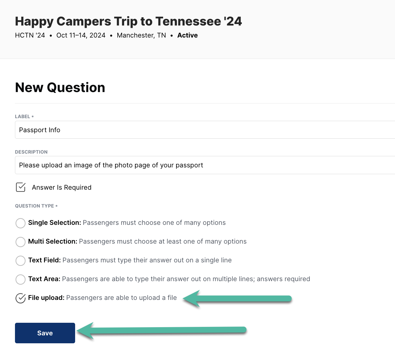 How to Make Questionnaires - GroupCollect Knowledge Base