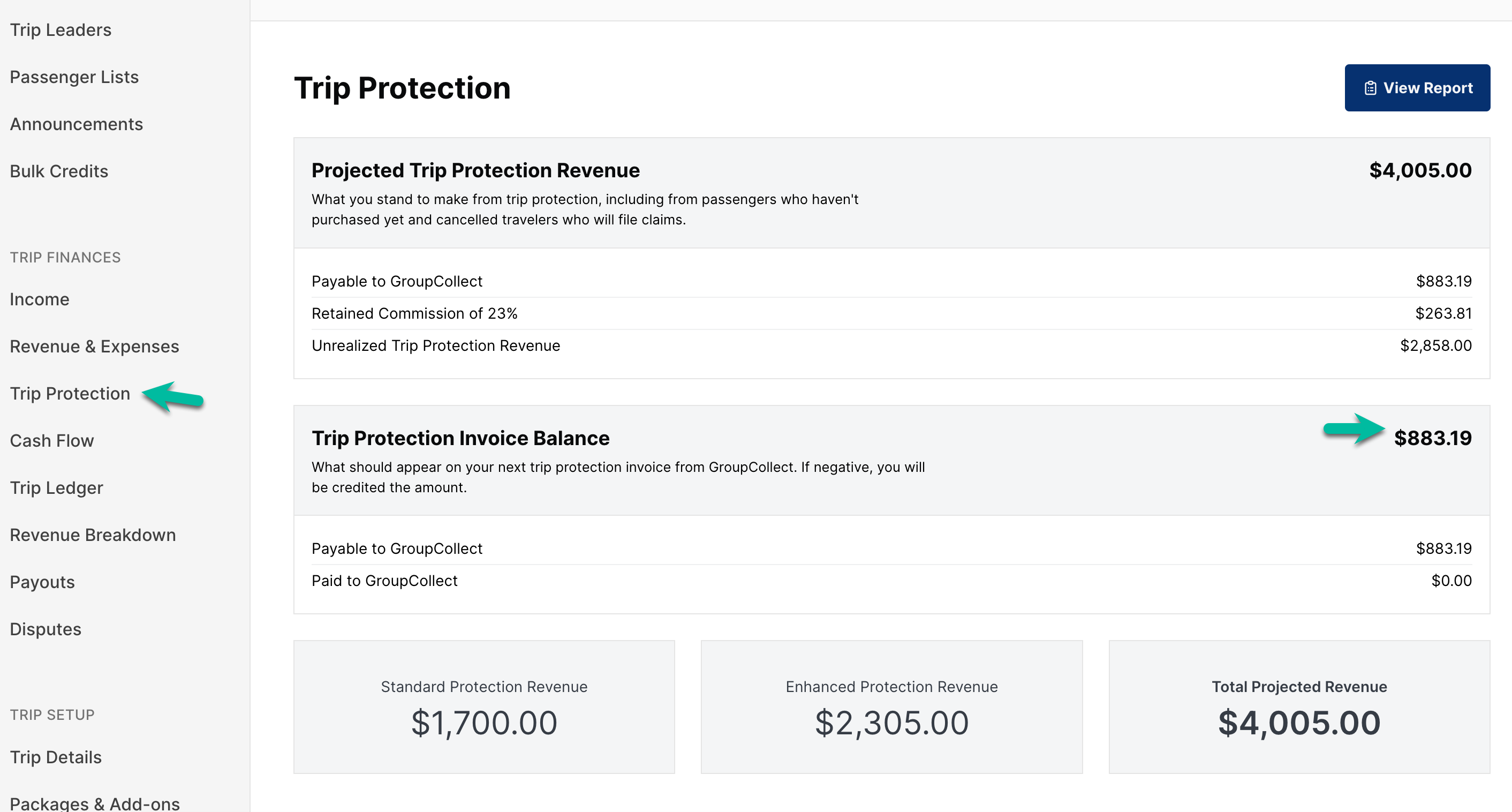 Closing Out a Trip - GroupCollect Knowledge Base
