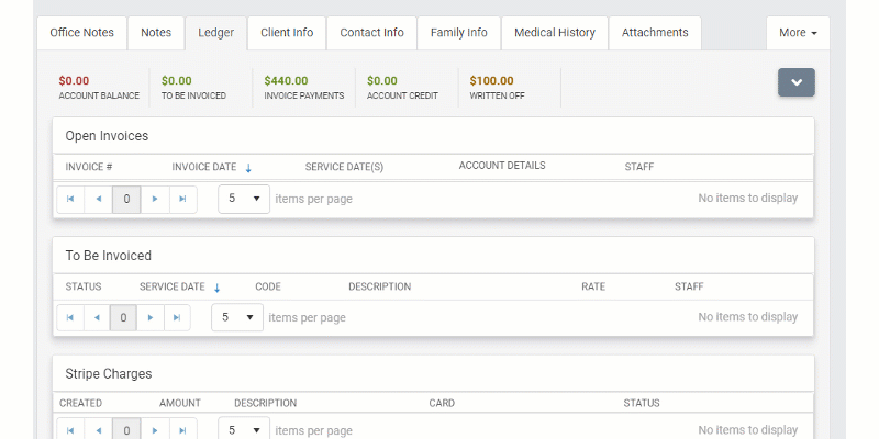 Apply a Credit to an Invoice - TherapyZen Knowledge Base