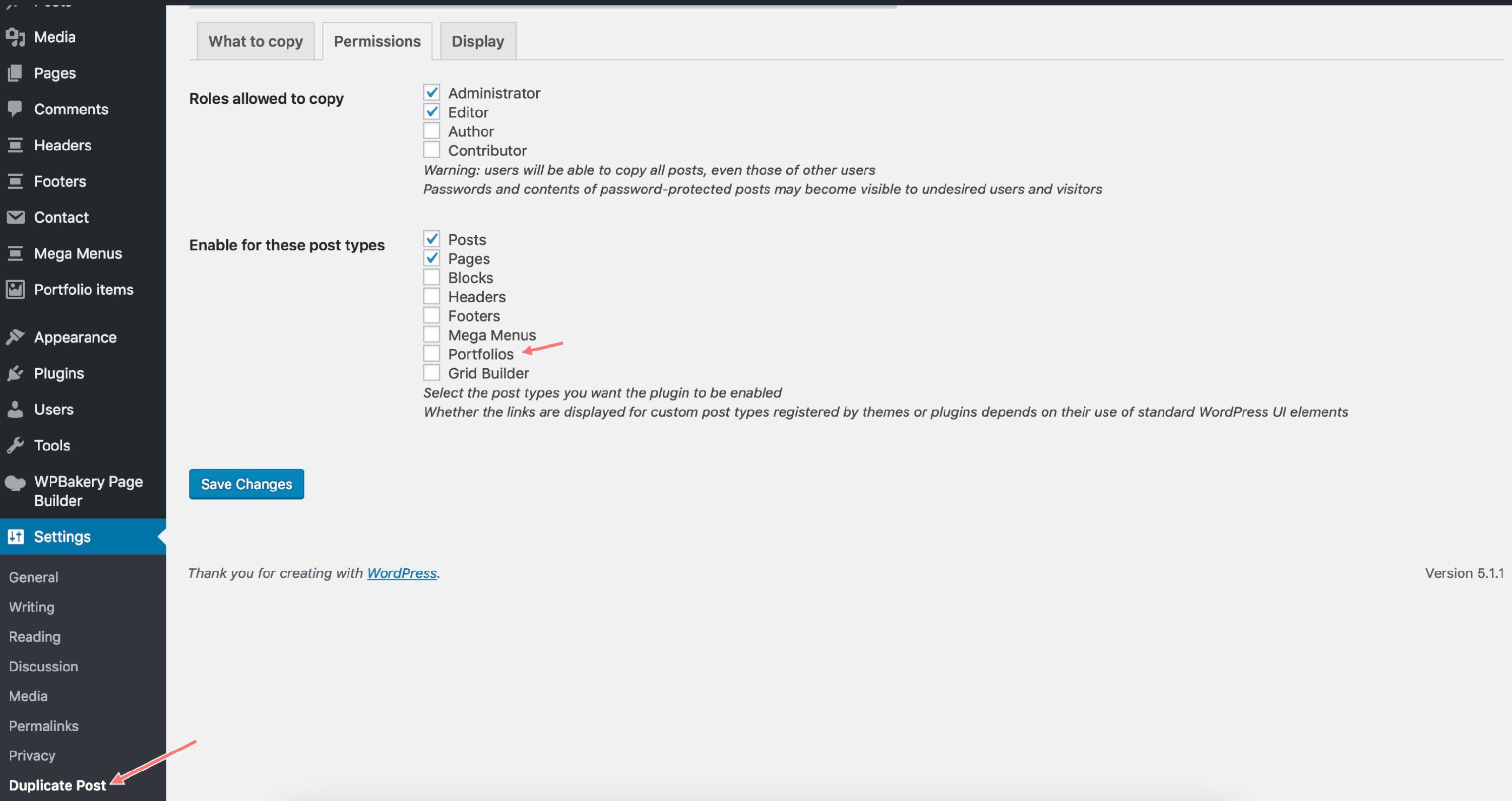 ArcHub How To Duplicate Pages headers footers posts portfolios