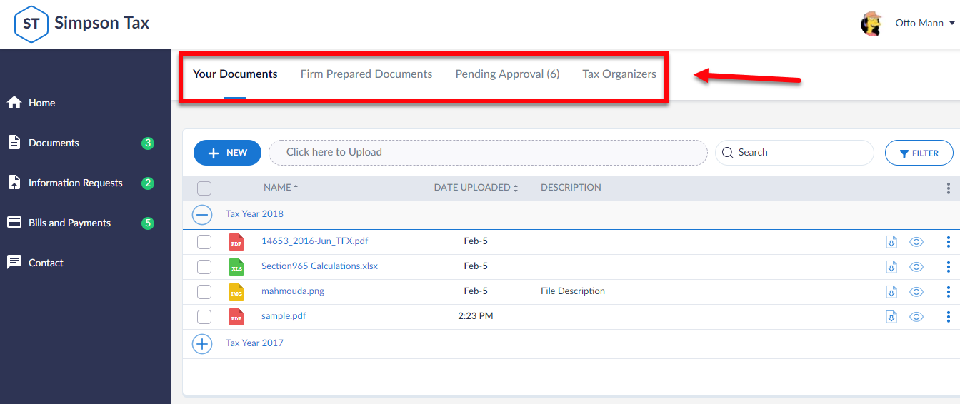 Documents Section Overview - TaxDome Client Knowledge Base