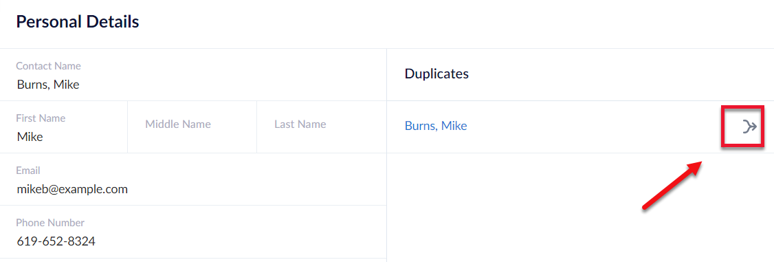 CRM (Advanced): Merge Duplicate Contacts - TaxDome Help Center