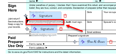 Adding and Requesting E-Signatures on Documents - TaxDome Help Center
