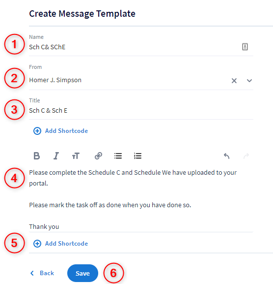 Messages (Basic): Create & Apply Templates - TaxDome Help Center
